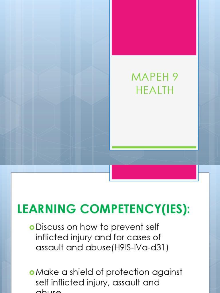 Prevention Intentional Injury | PDF