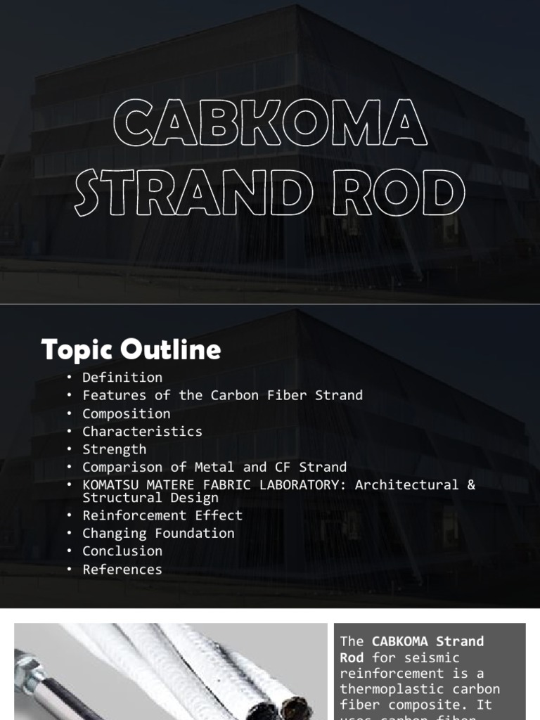 Cabkoma Strand Rod | PDF