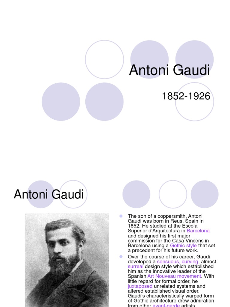 Antoni Gaudi | PDF