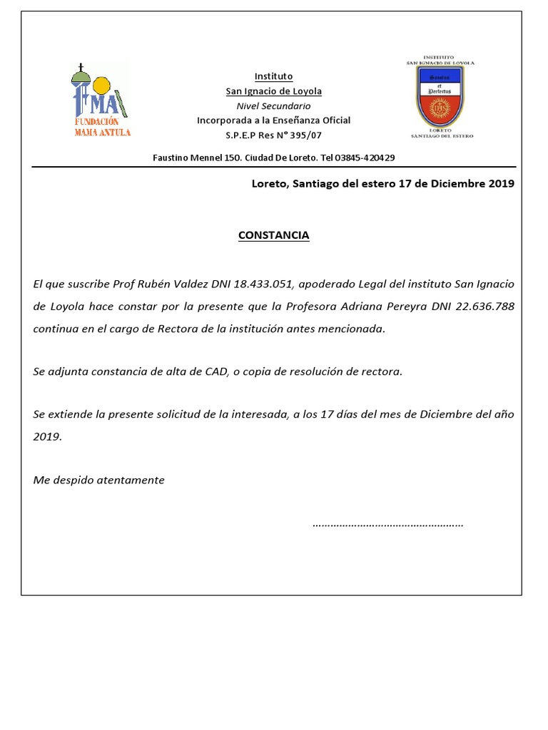 Constancia de Pase Analitico en Tramite | PDF