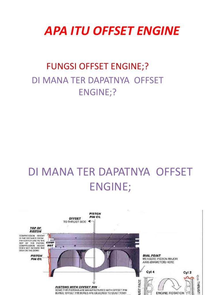 Apa Itu Offset Engine | PDF | Teknologi & Rekayasa