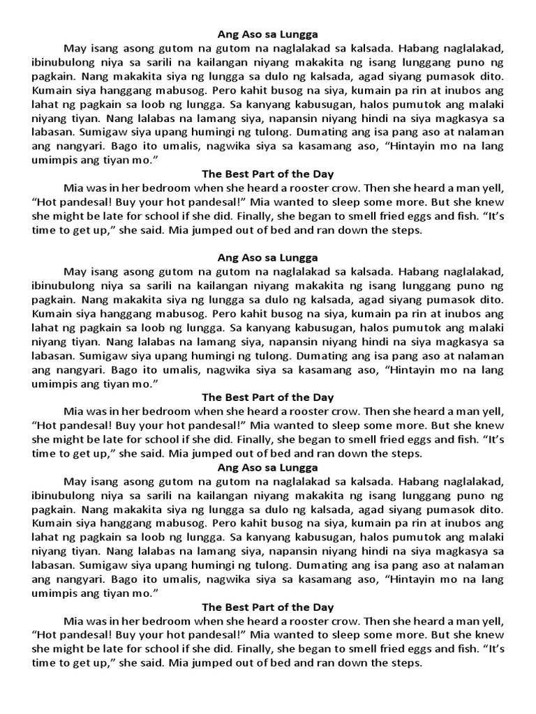 Ang Aso Sa Lungga | PDF