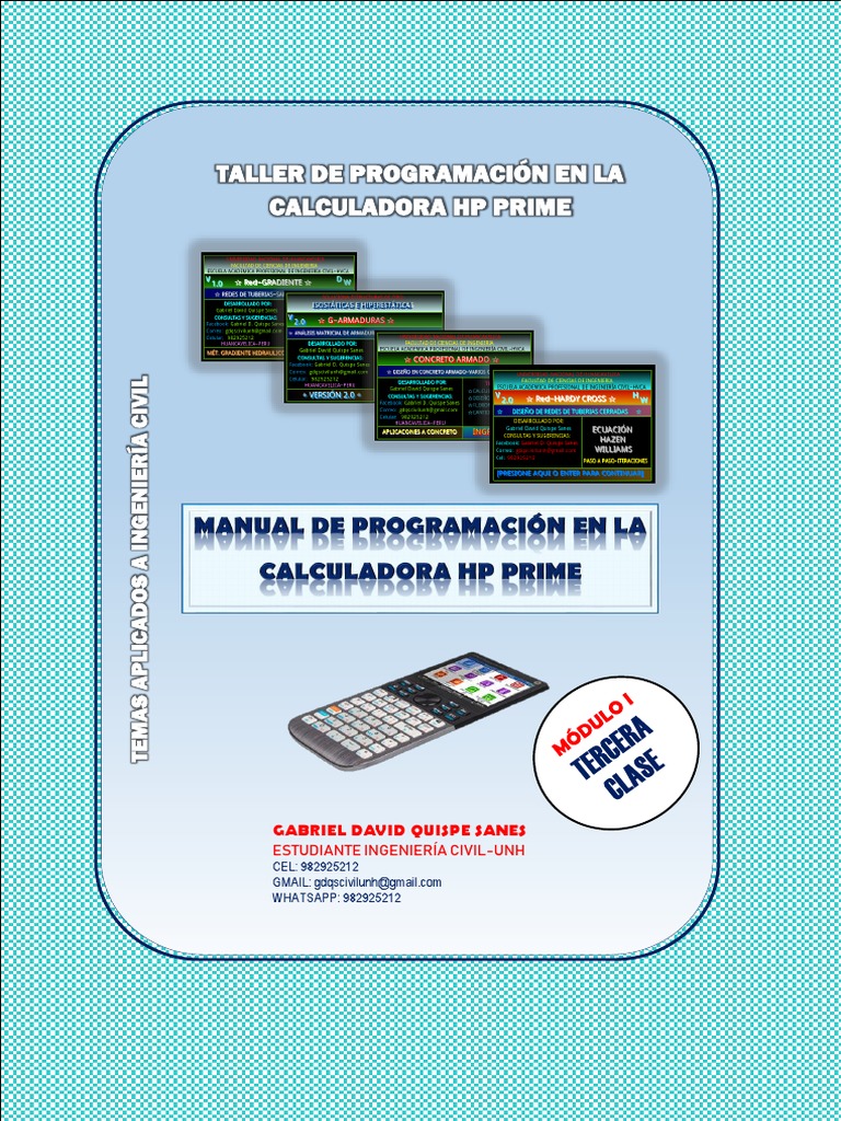 Programacion HP Prime - Clase N°03 | PDF