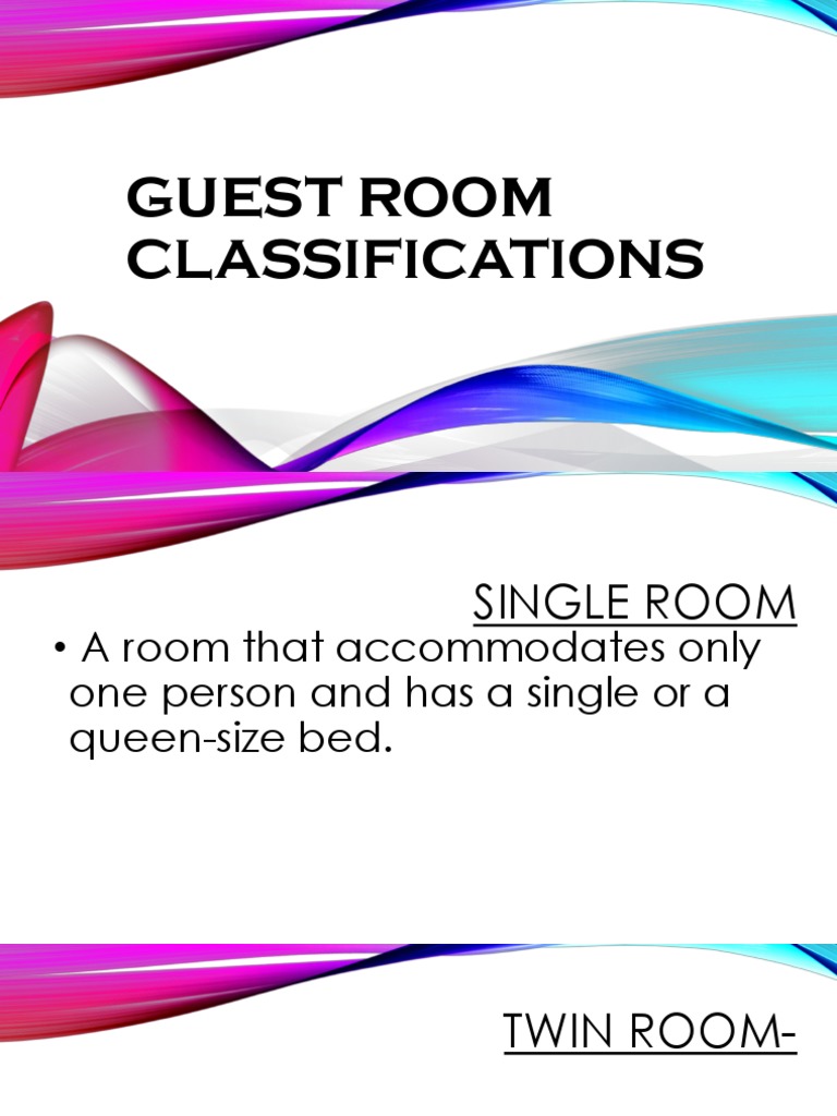 Guest Room Classification | PDF
