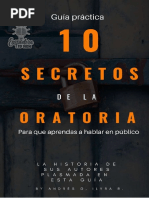 Oratoria y Persuasión con Fer Miralles | PDF | Hablar en público