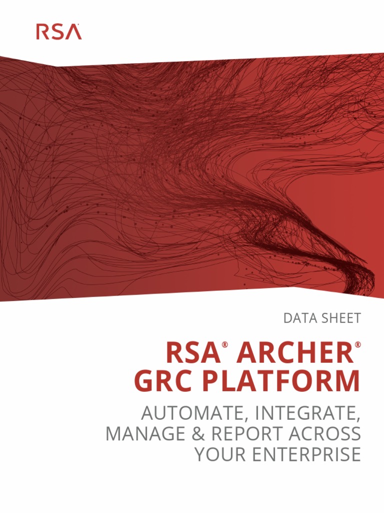 Rsa Archer GRC Platform PDF | PDF