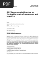 Ieee 450-2020 | PDF | Electricity | Physical Quantities