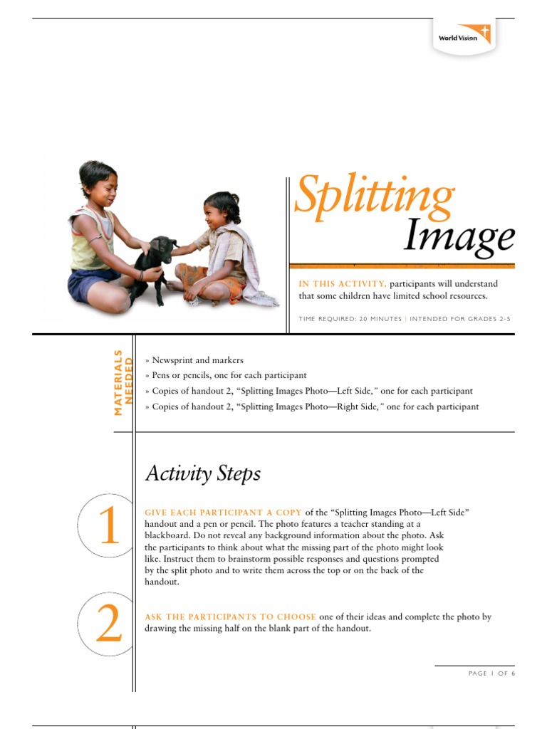 Splitting Image | PDF
