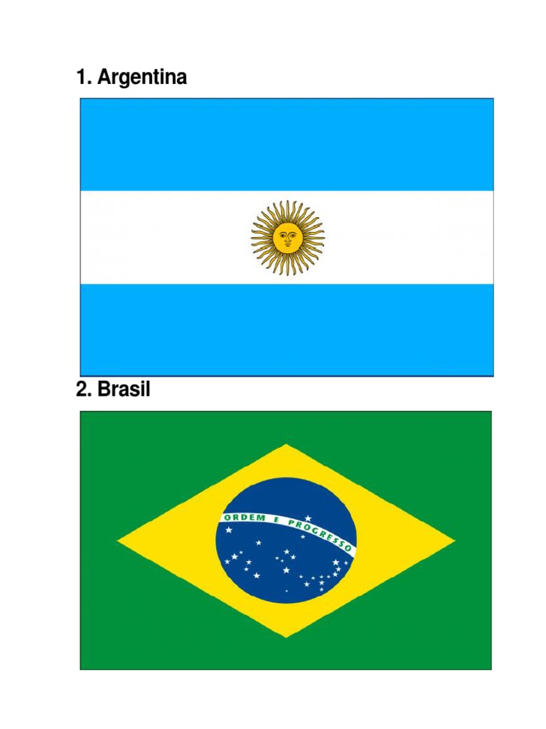 Banderas de Sudamerica | PDF