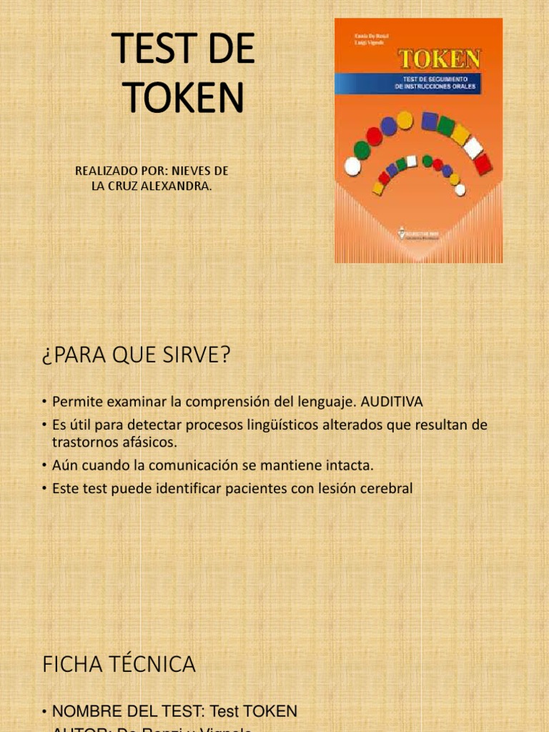 Test de Token | PDF