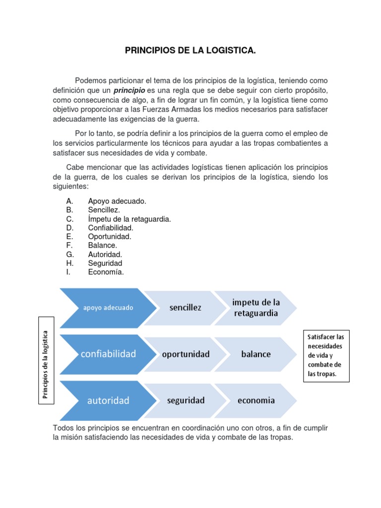 Principios de La Logistica | PDF