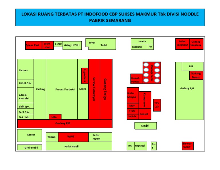 Denah Area Terbatas Fix | PDF