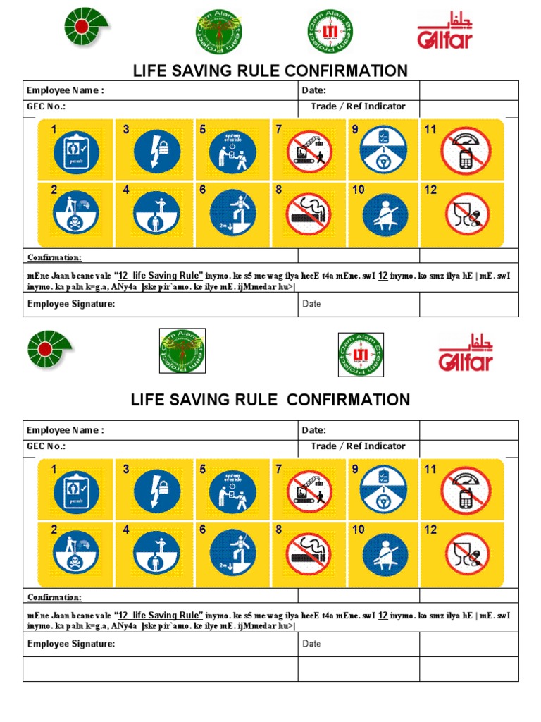 Employee Safety Commitment | PDF