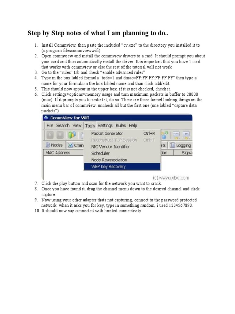 Step by Step Notes of What I Am Planning To Do | PDF | Internet ...