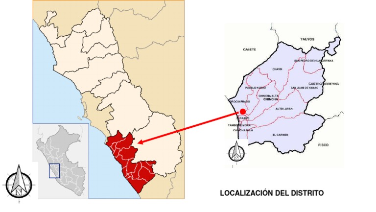 Mapa Chincha | PDF