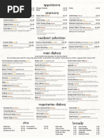 TDH Menu Oct 23B | PDF | Indian Cuisine | Food And Drink Preparation