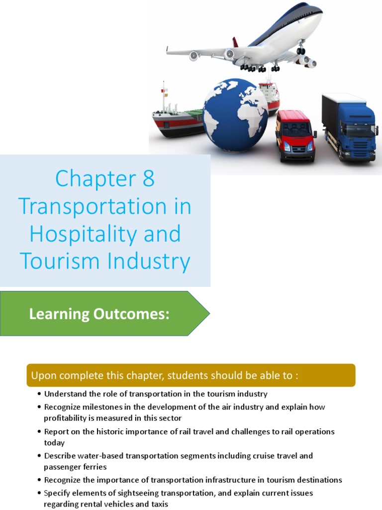 Chapter 8 - Transportation in Hospitality Ad Tourism Industry PDF | PDF ...