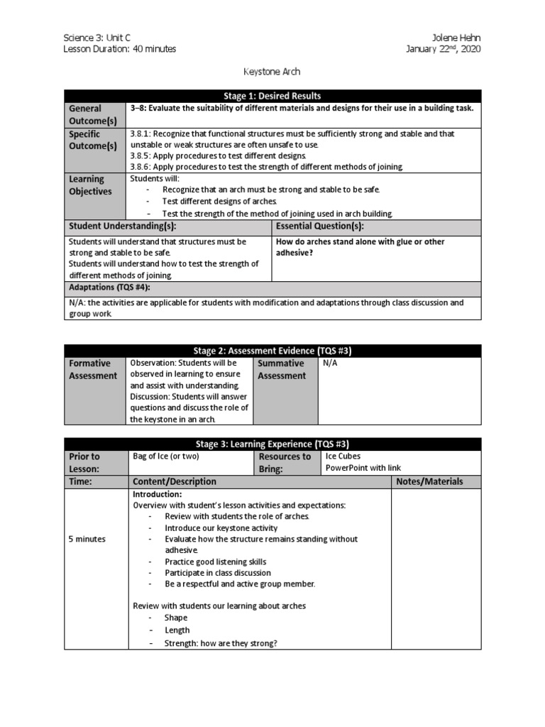 Lesson 9-Keystone | PDF | Brainstorming | Learning