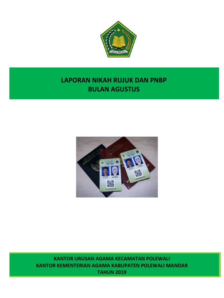Contoh Laporan NR Dan PNBP NR | PDF