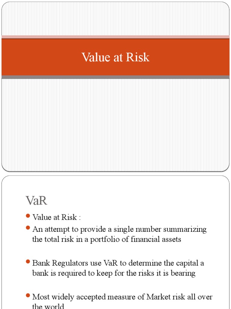 An Introduction to Value at Risk (VaR): A Key Risk Metric for Financial ...