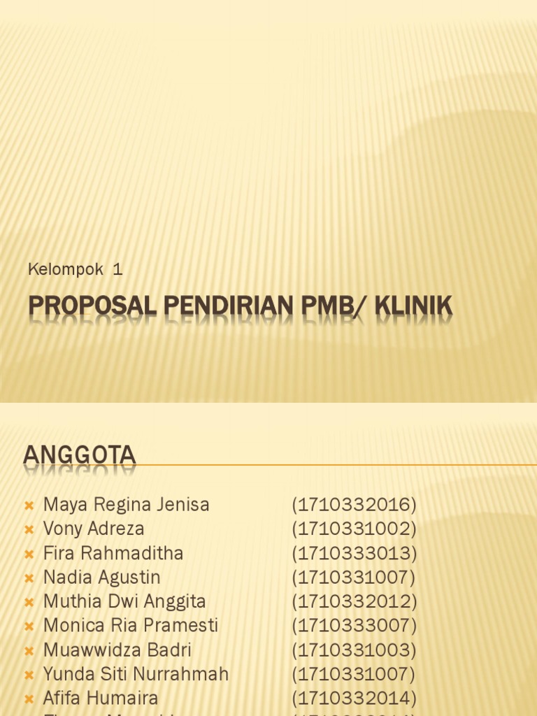 PROPOSAL PENDIRIAN PMB Iya | PDF | Ilmu Sosial | Pengembangan Diri