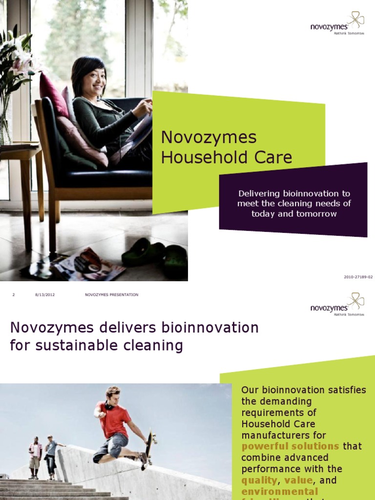 4 Novozymes - Household - Care - Delivering Bioinnovation PDF | PDF | Economies | Nature