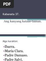 Kabanata 31 El Filibusterismo | PDF
