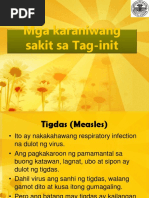 Measles Factsheet Tagalog | PDF