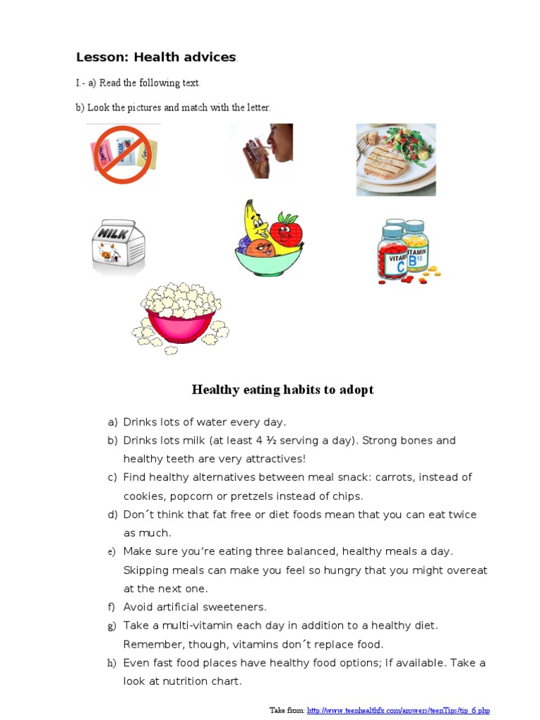 Essential Health Eating Tips Guide | PDF | Eating | Salad