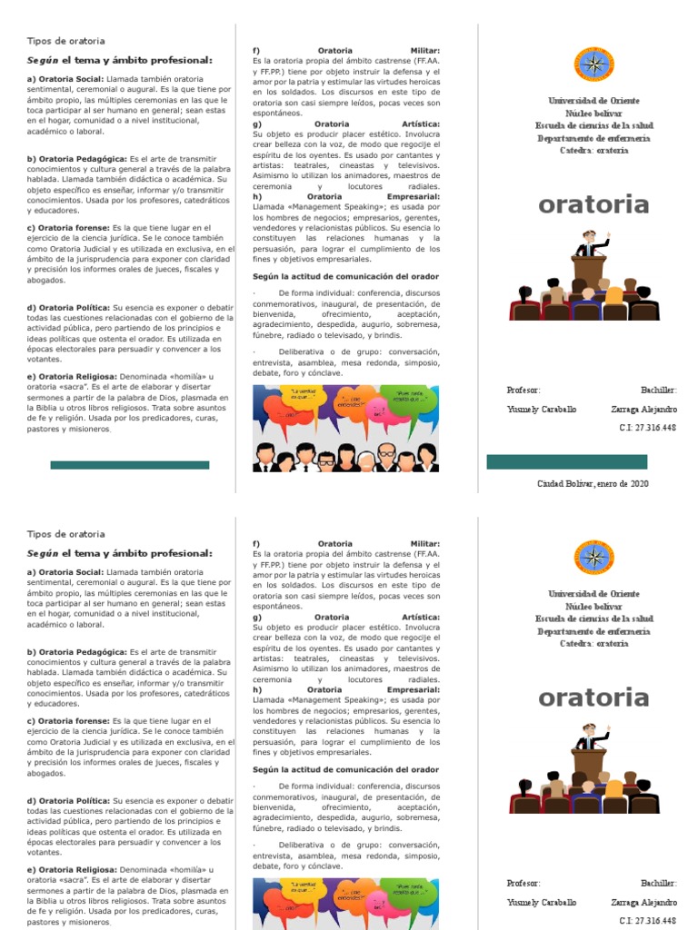 Triptico Alejandro | PDF | Sermón | Conceptos psicologicos