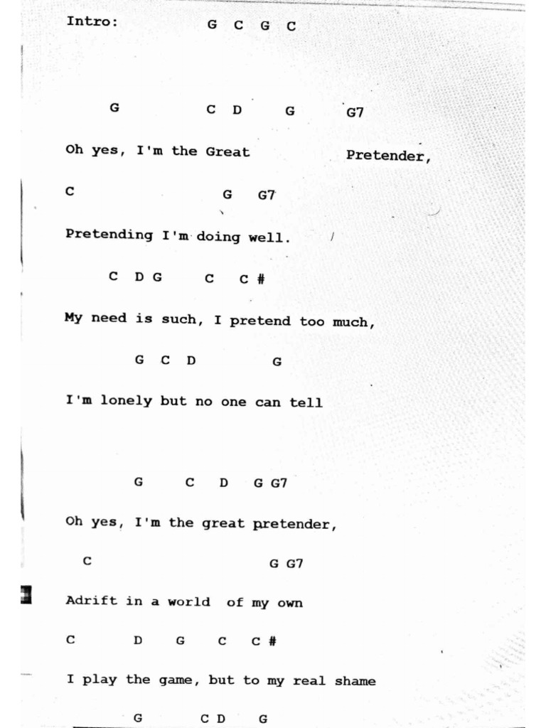 The Great Pretender | PDF