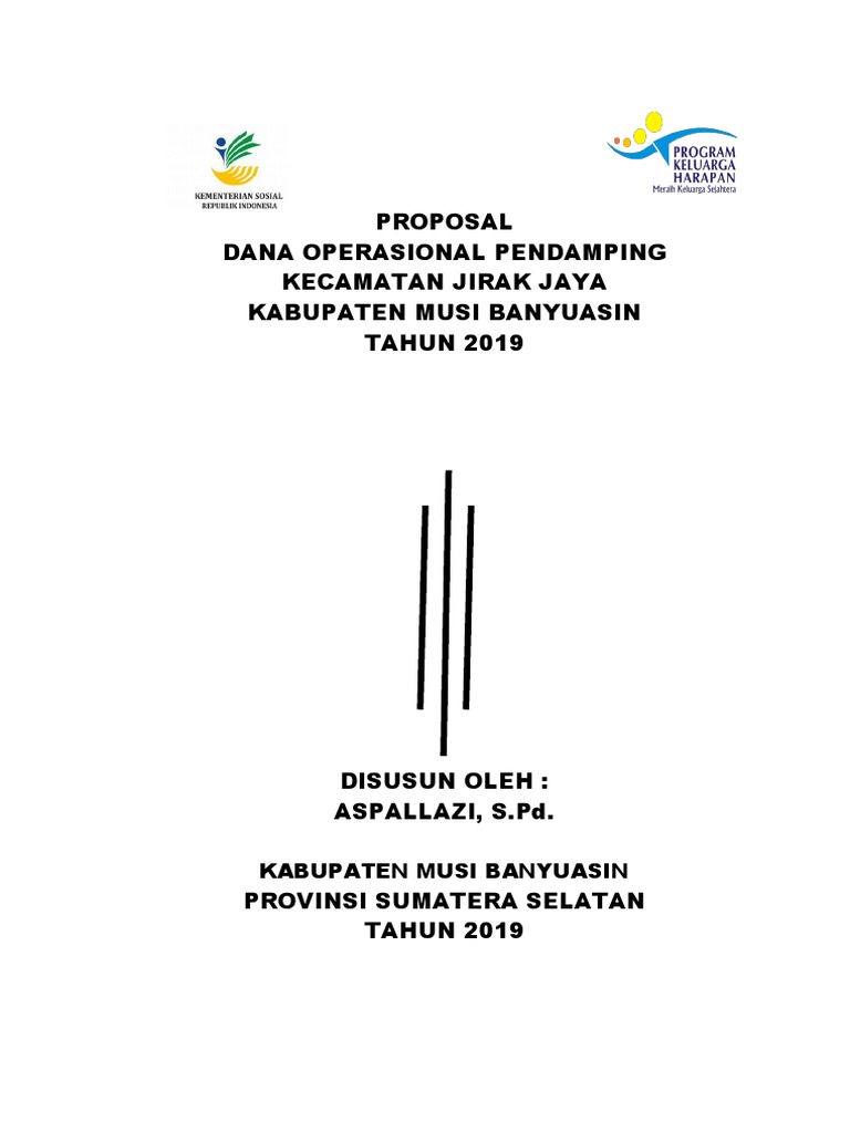 Proposal BOP 2019 | PDF