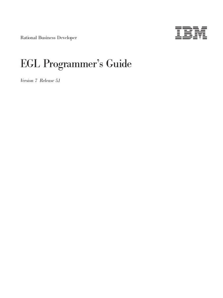Com Ibm Etools Egl PG PDF | PDF | Java Server Faces | Databases