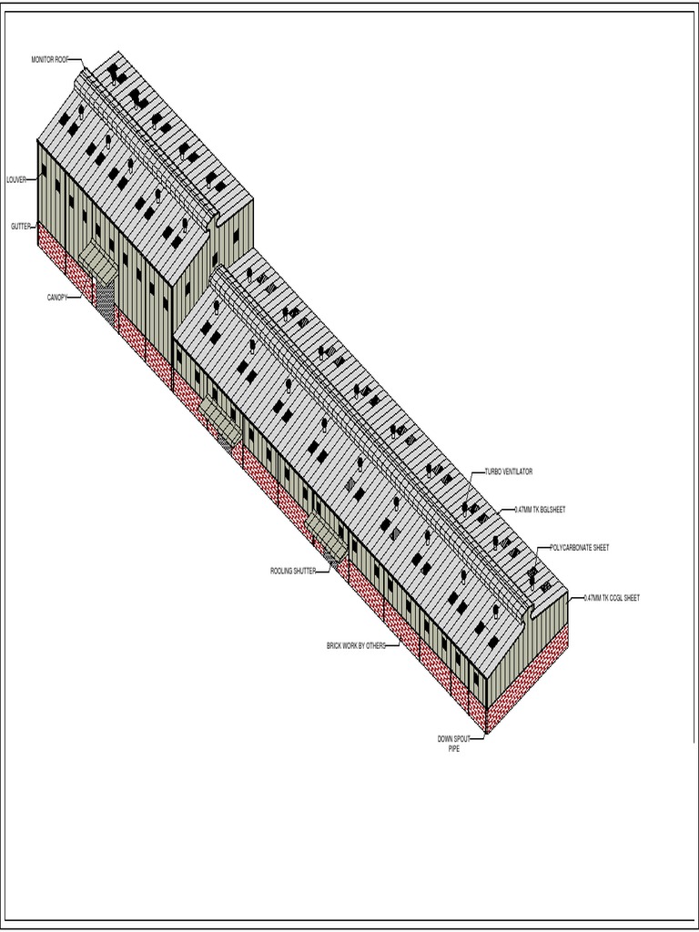 Monitor Roof Specifications and Details | PDF