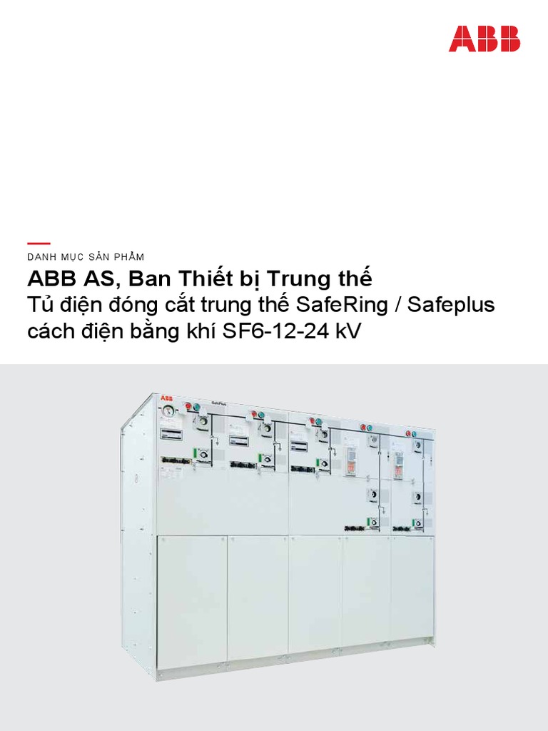 Catalogue - SafeRing SafePlus 24kV - Tiếng Việt PDF | PDF