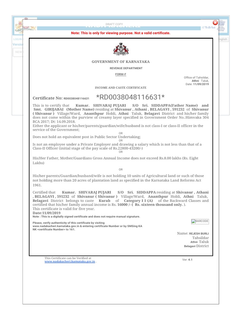 Cast Incom | PDF
