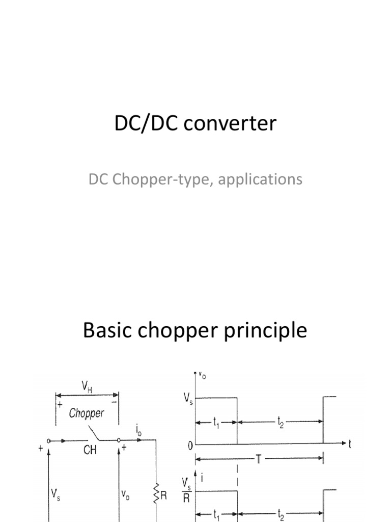 9-DC DC Converter - Chopper | PDF