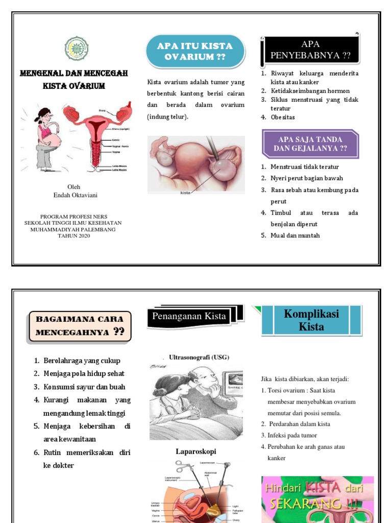 Leaflet Kista Ovarium | PDF