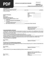 Non Marriage Certificate | PDF