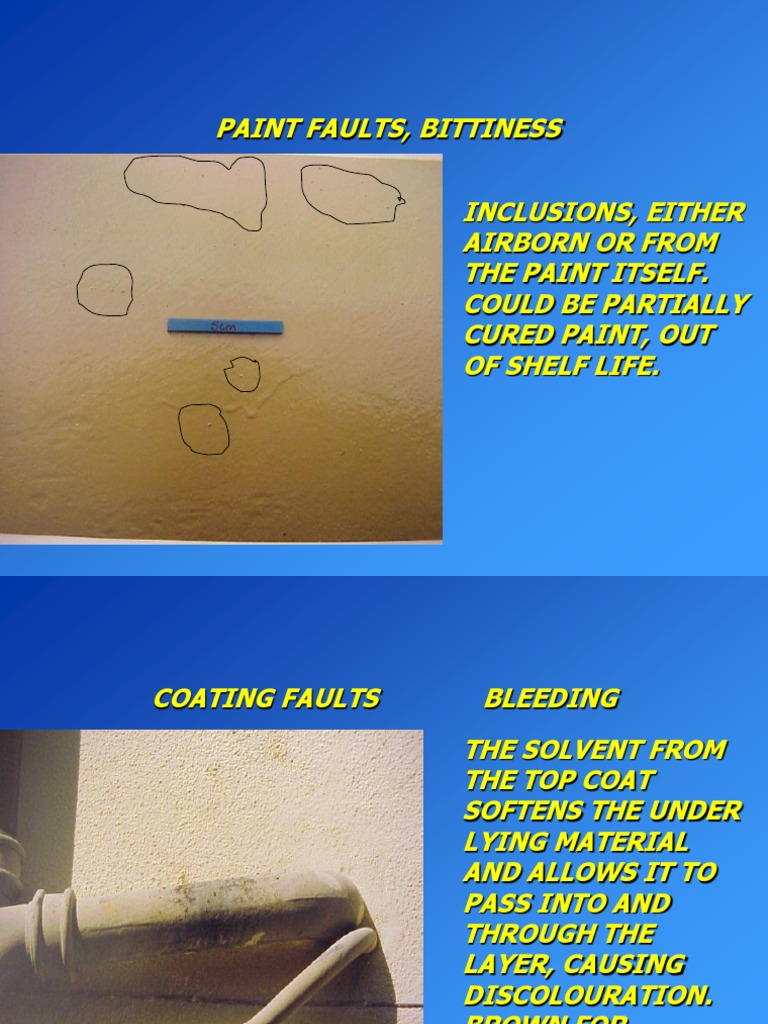 Coating Faults & Testing Guide | PDF | Technology & Engineering