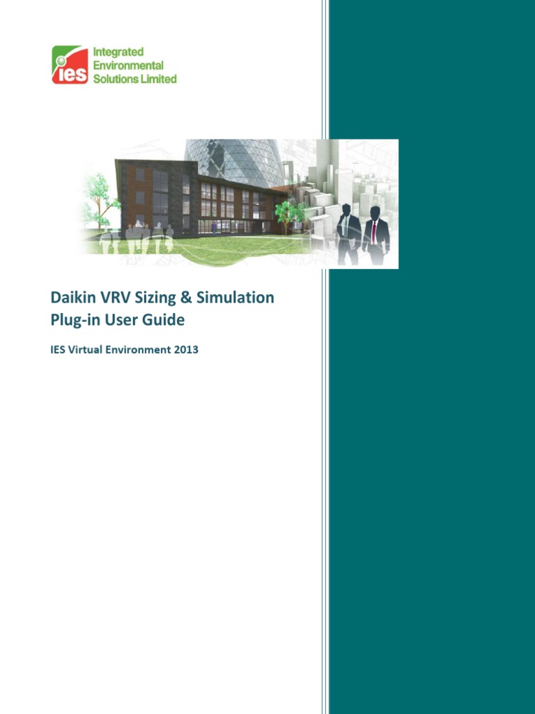 Daikin VRV Sizing & Simulation Guide | PDF
