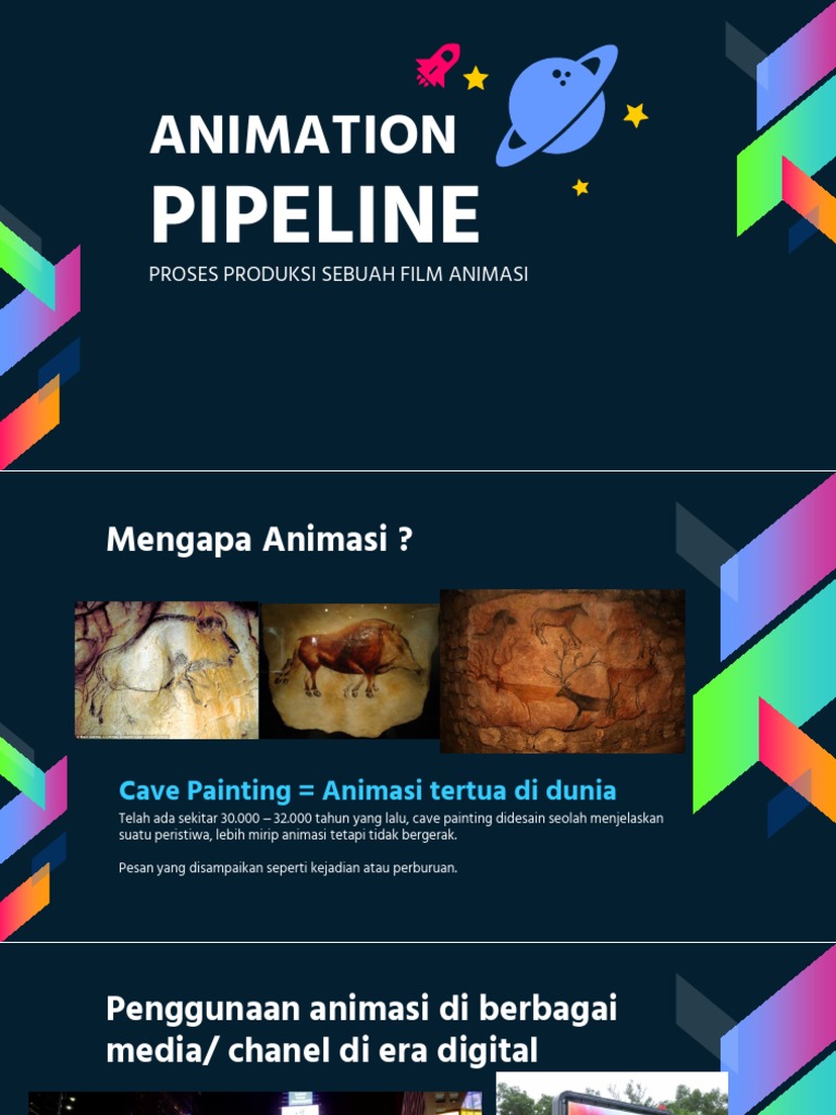 Animation Pipeline Proses Produksi Sebuah Film Animasi | PDF