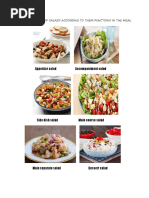 Classifications of Salads According To Ingredients Used | PDF | Salad ...
