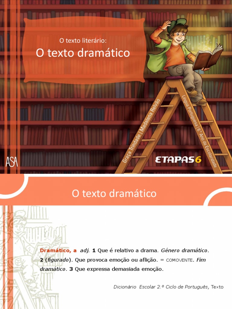 Power Point Texto Dramatico | PDF