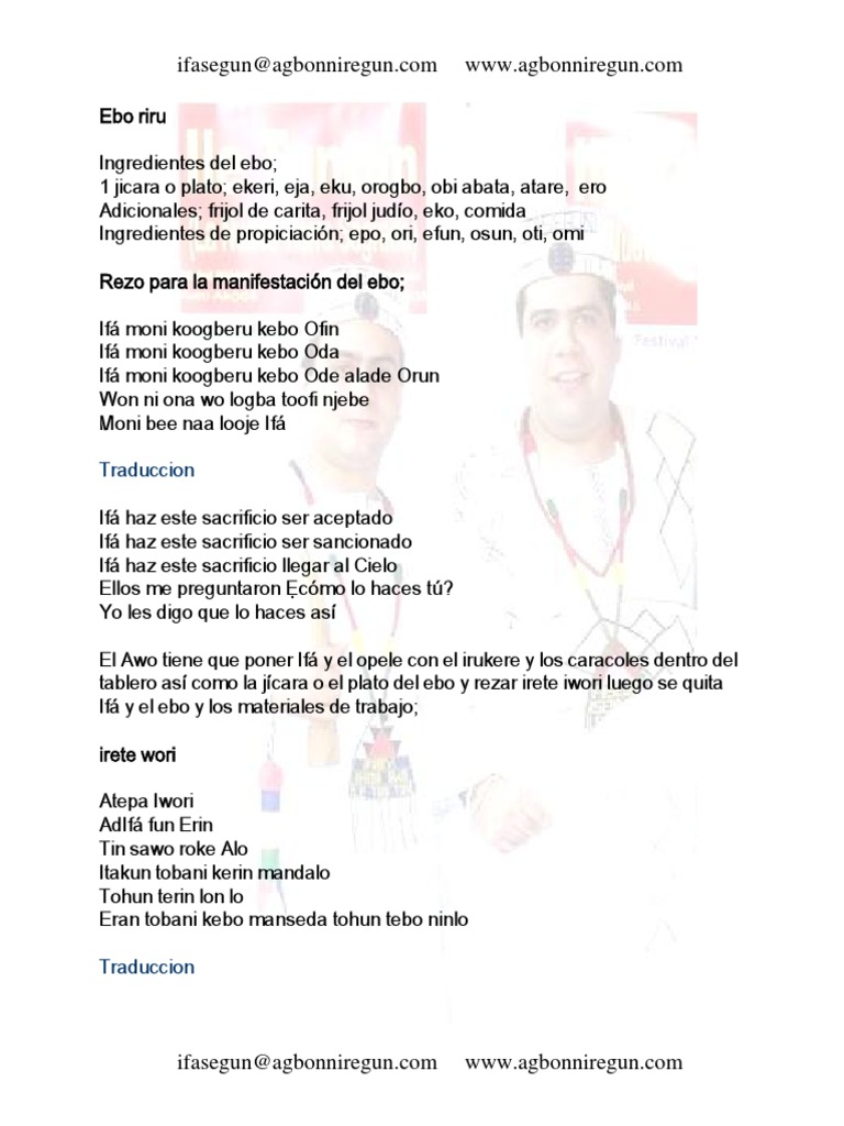 Ebo Riru Max Ifasegun 1 | PDF