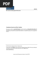 Ritz-Carlton Service Excellence | PDF | Swot Analysis | Leadership