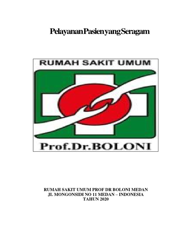 Panduan Pelayanan Pasien Yang Seragam | PDF | Pengembangan Diri | Kesehatan Holistik