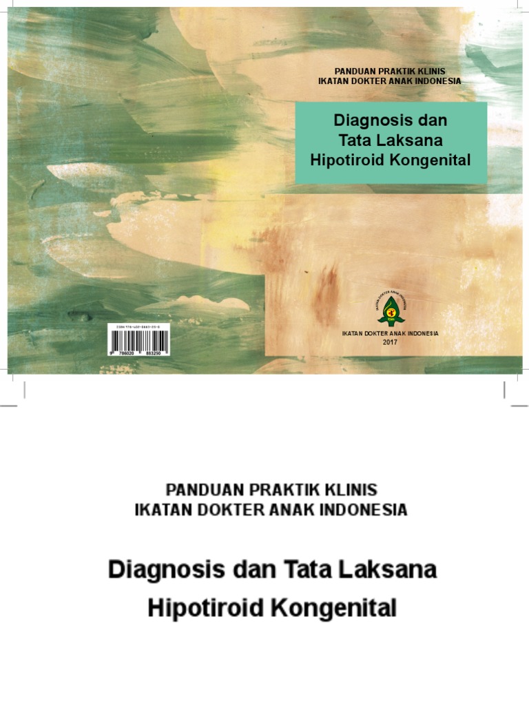 Panduan Praktik Klinis Diagnosis Dan Tata Laksana Hipotiroid Kongenital | PDF