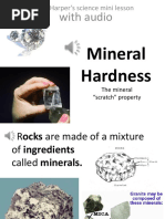 Mohs Hardness Scale Activity | PDF | Minerals | Natural Materials