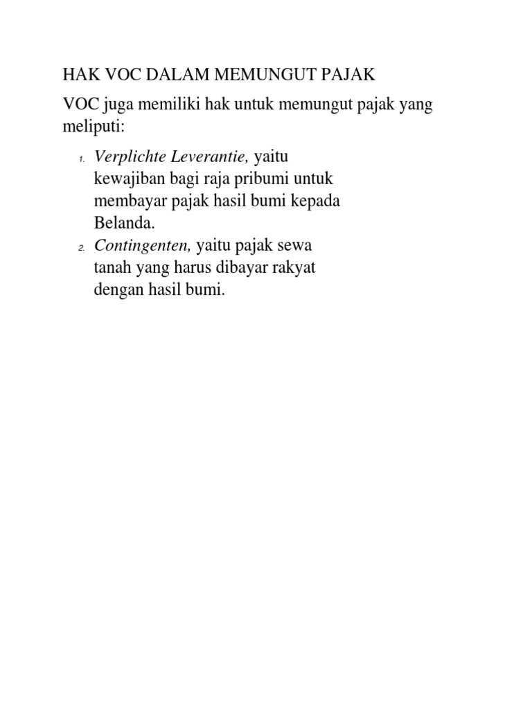 Hak Voc Dalam Memungut Pajak | PDF